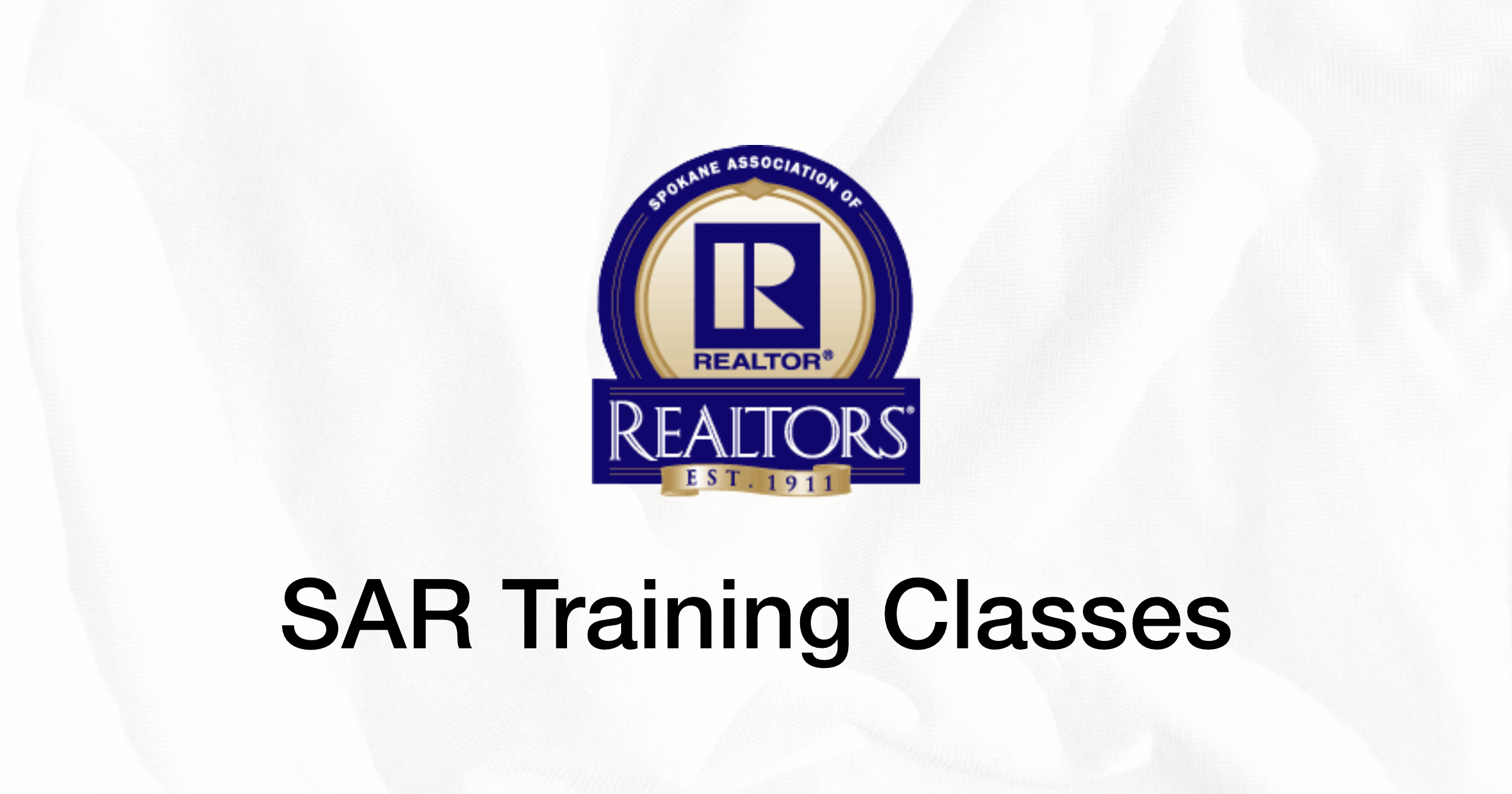 SAR Training Classes - CB Tomlinson